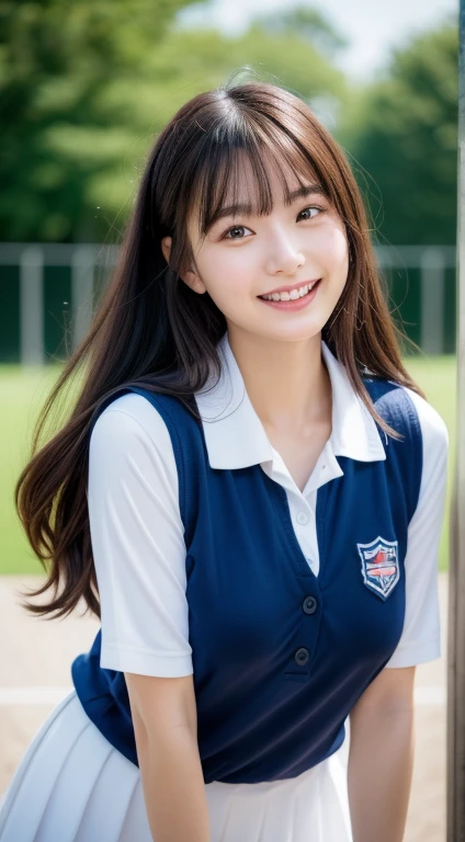 Enhanced dynamic perspective，Cute cute beautiful girl，JK ，Look at me ...