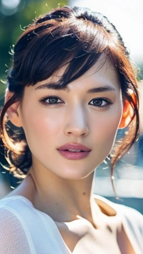 Looking into the camera, Bust Shot, Mix 4,(8k, RAW Photos, highest ...