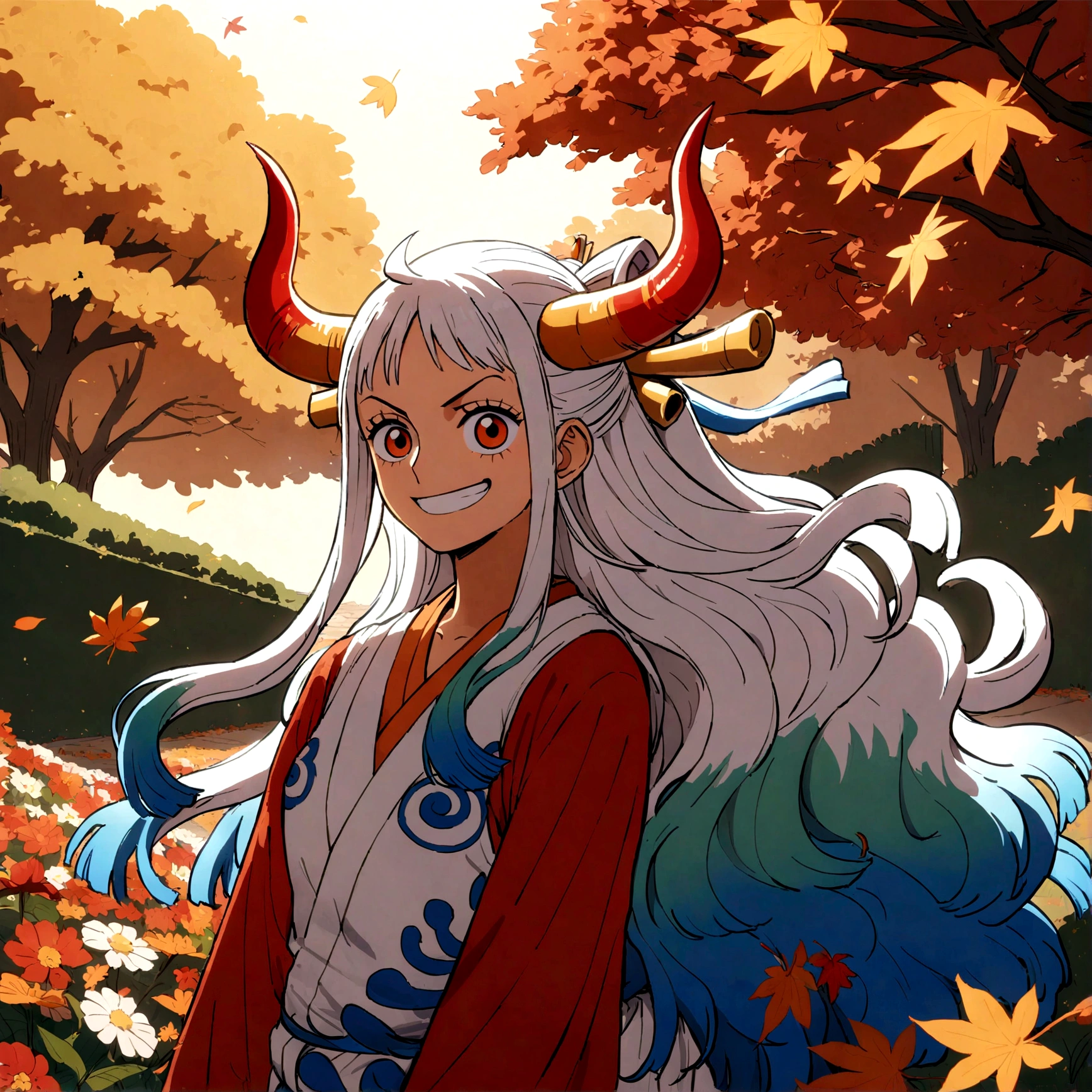 Yamato of One Piece Fan Art