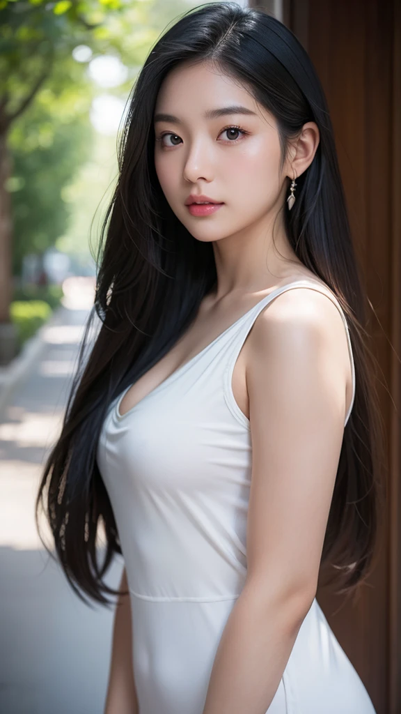 Full-body photo of a chubby Japanese woman、The most beautiful 25 - SeaArt AI