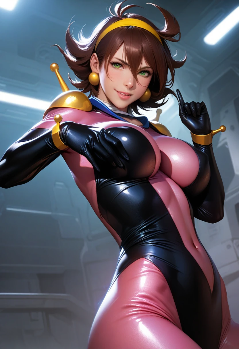 Rain Mikamura,yellow headband,perfect hands, perfect finger,perfect anatomy - SeaArt AI