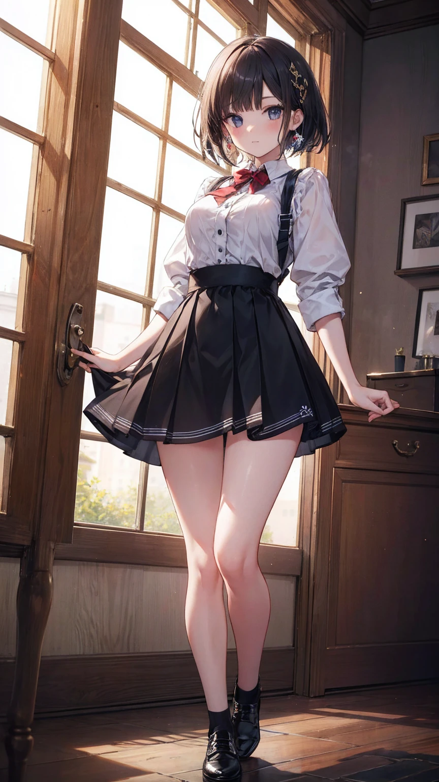 Masterpiece, Highest quality,Super detailed, Gal,mini skirt, - SeaArt AI