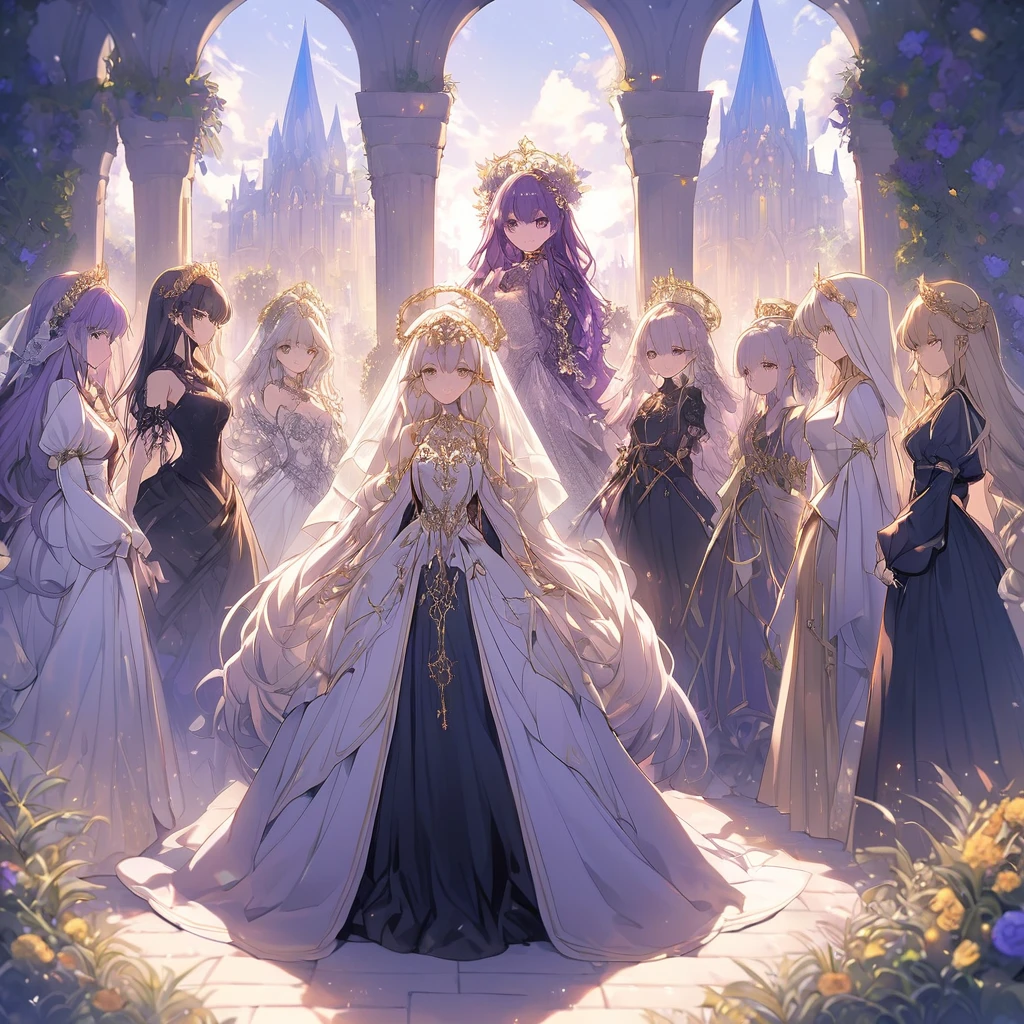 Full picture images Young Gondorian women in a almost gothic quasi ...