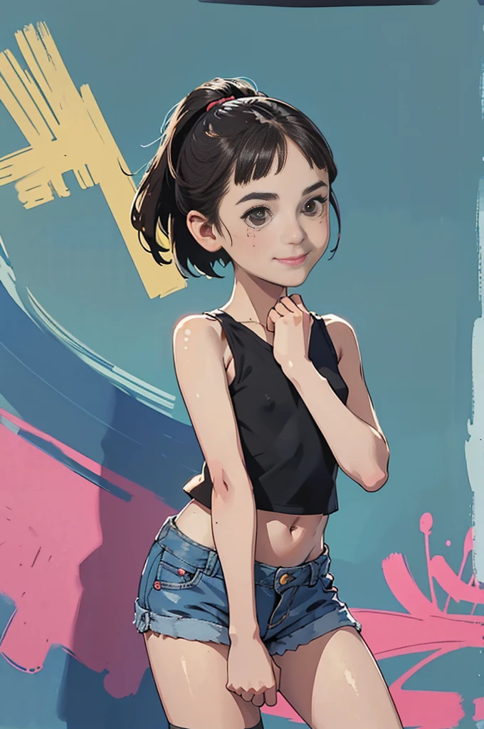 Girl around 24 years old(Baby Face、very slim figure、Looks 9 years old ...