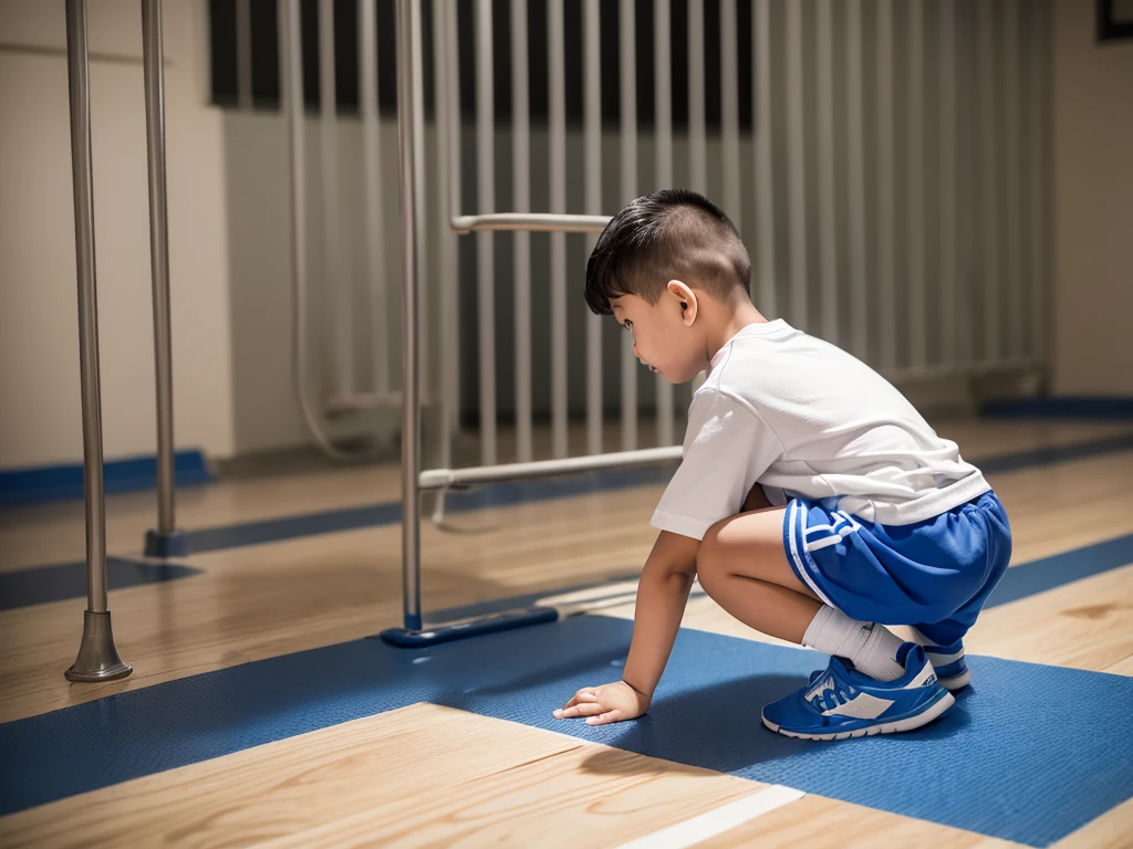 Prison cell、 regression、Prison officers abuse、、Diaper forced - SeaArt AI