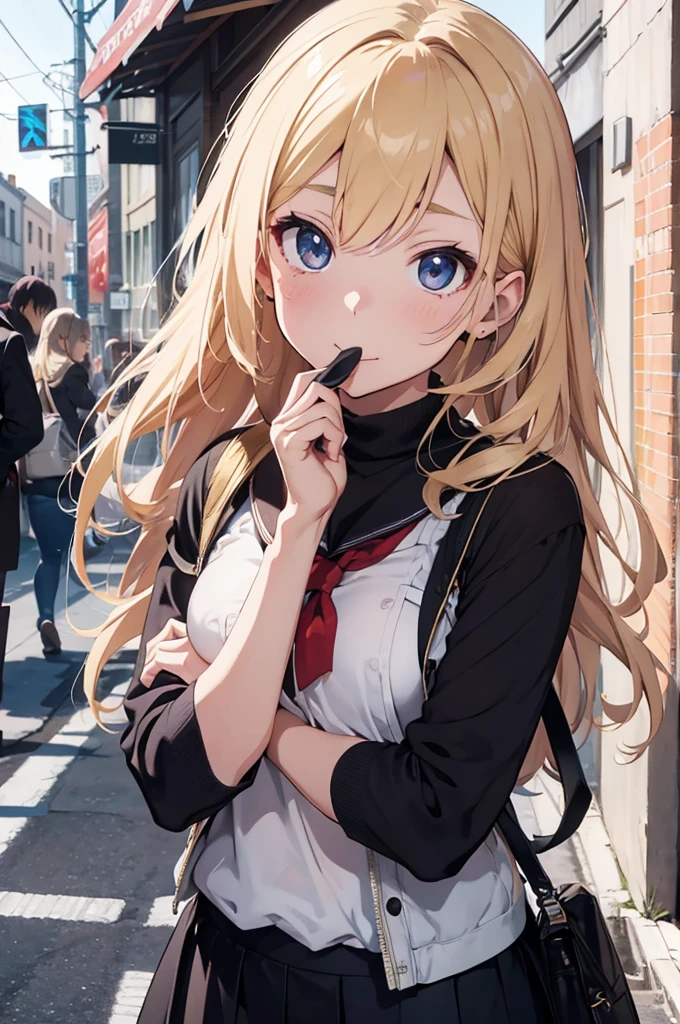 Beautiful modern fashion girl is on the street, cinematic style - SeaArt AI