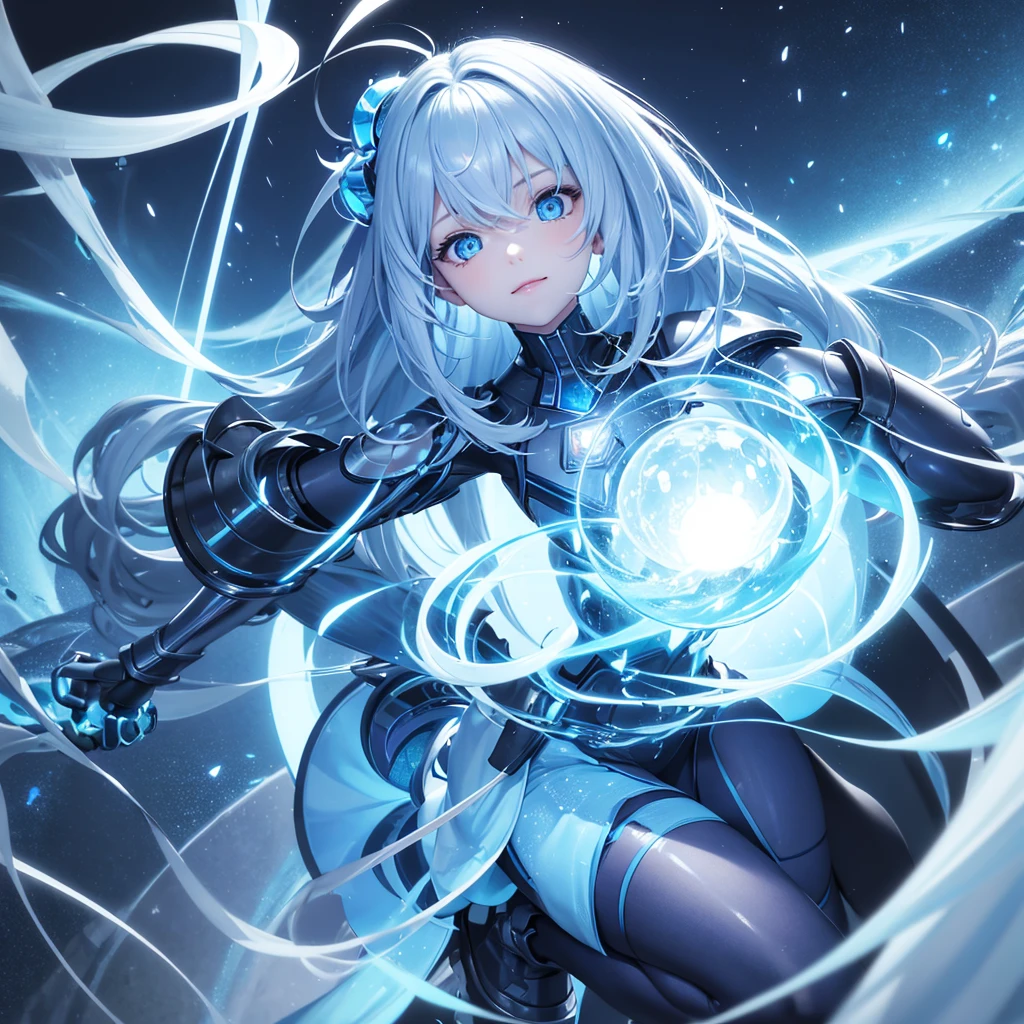 ((Holographic glow effect)),8k, Best Quality, (Realistic:1.4 - SeaArt AI