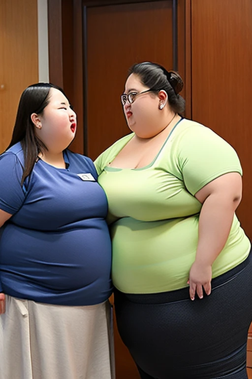 186cm 105kg male, Severely obese woman, 초Severely obese woman - SeaArt AI