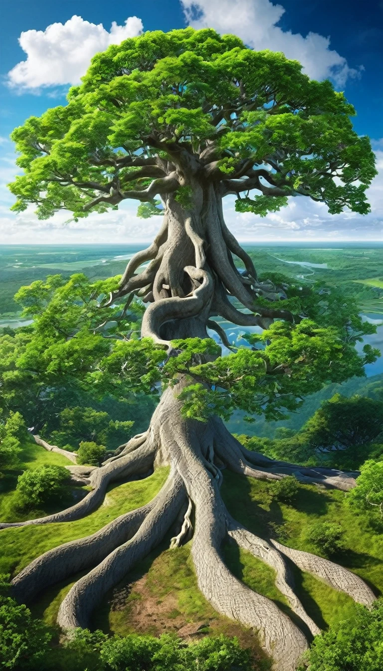Yggdrasil is the mythical world tree in Norse cosmology。, Connecting ...