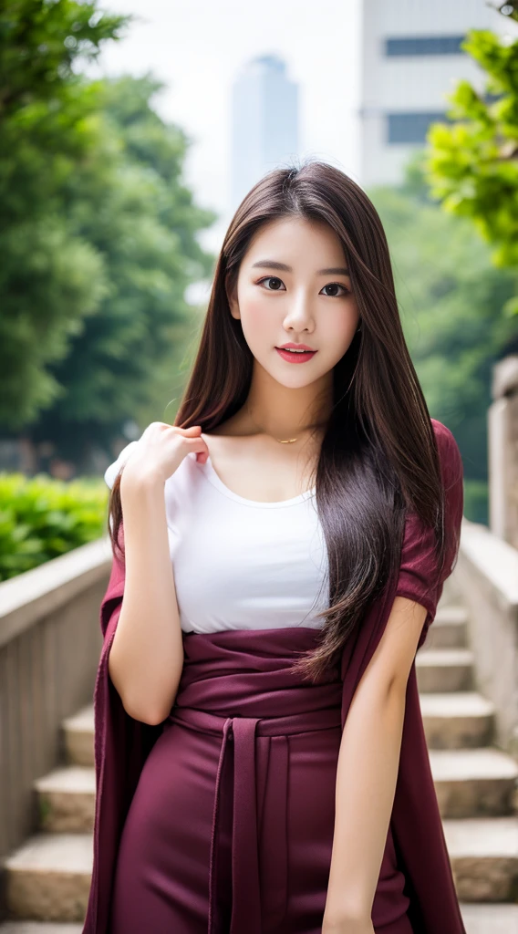 Asian woman zeus outfit and holding thunder, Beautiful young Korean ...