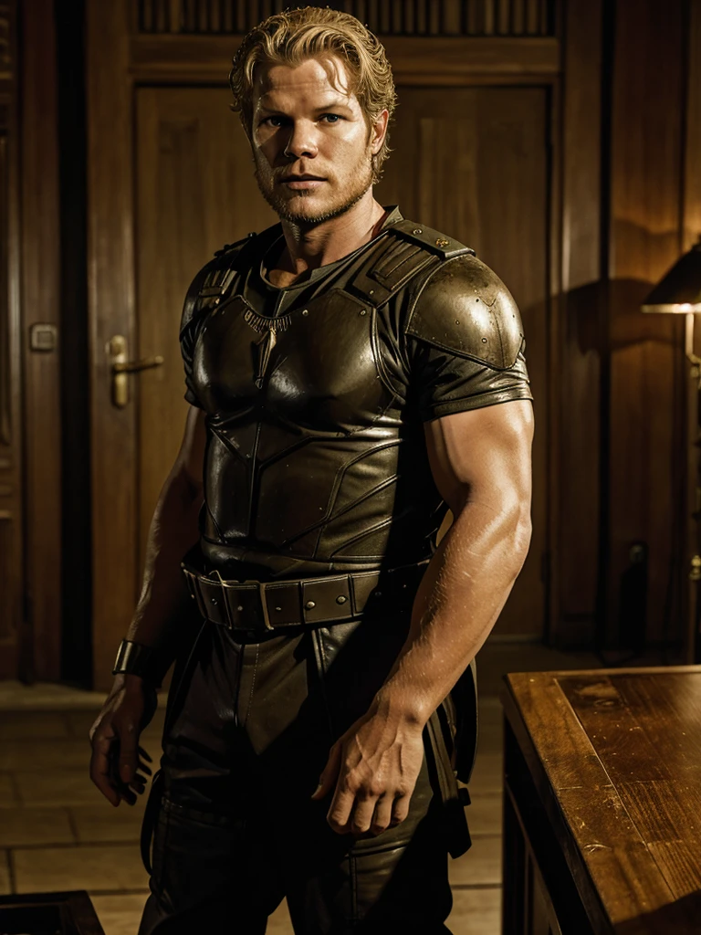Christopher Egan as Captain David Shepherd ( TV series "Kings - SeaArt AI