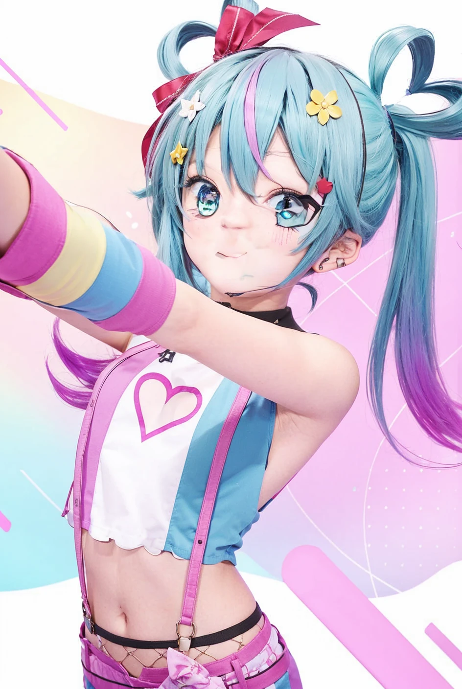 Change your hair to be realistic. - SeaArt AI