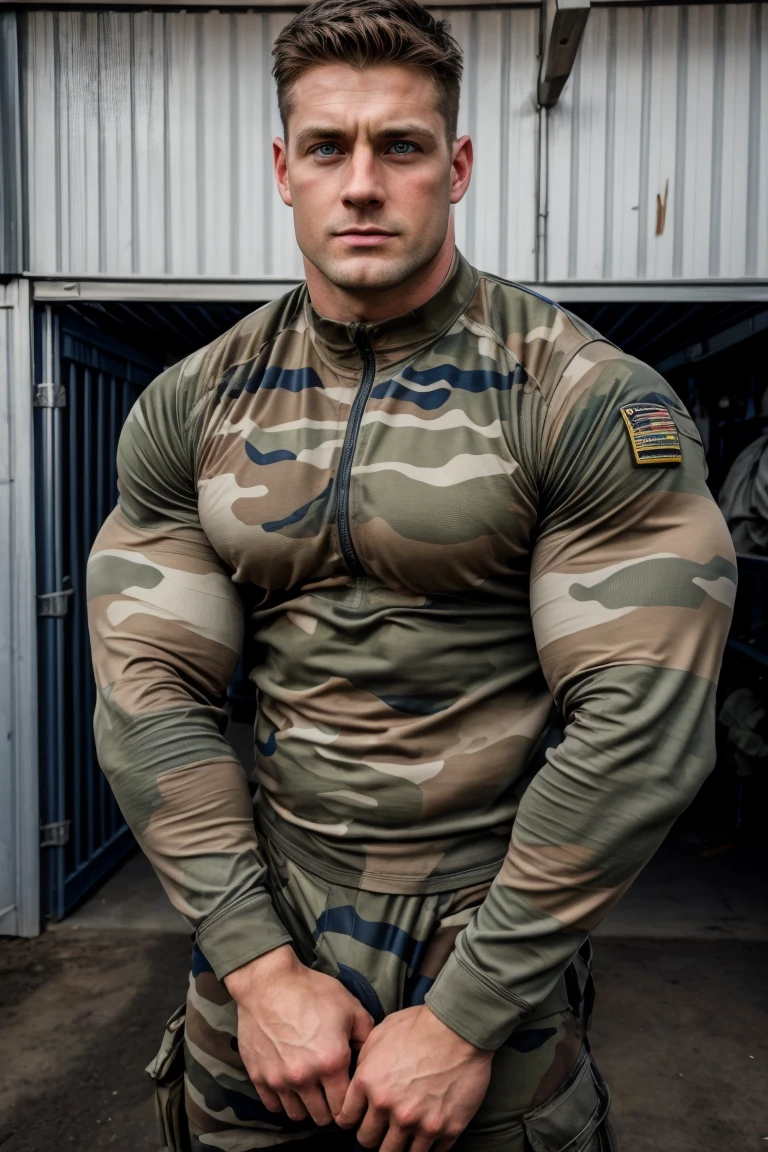 Wide Angle，8K True-to-Life Picture Quality, Handsome, man, blue eyes ...