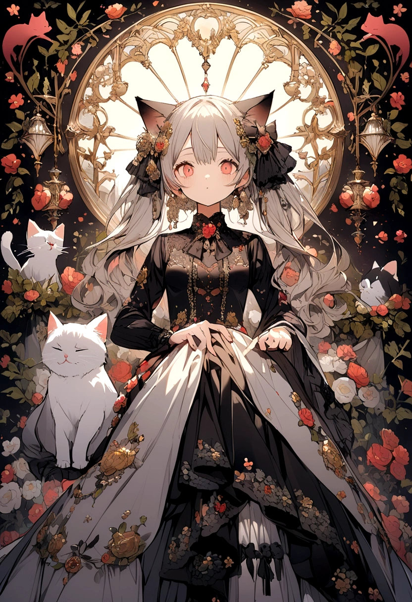 Cat's left-handedness - SeaArt AI