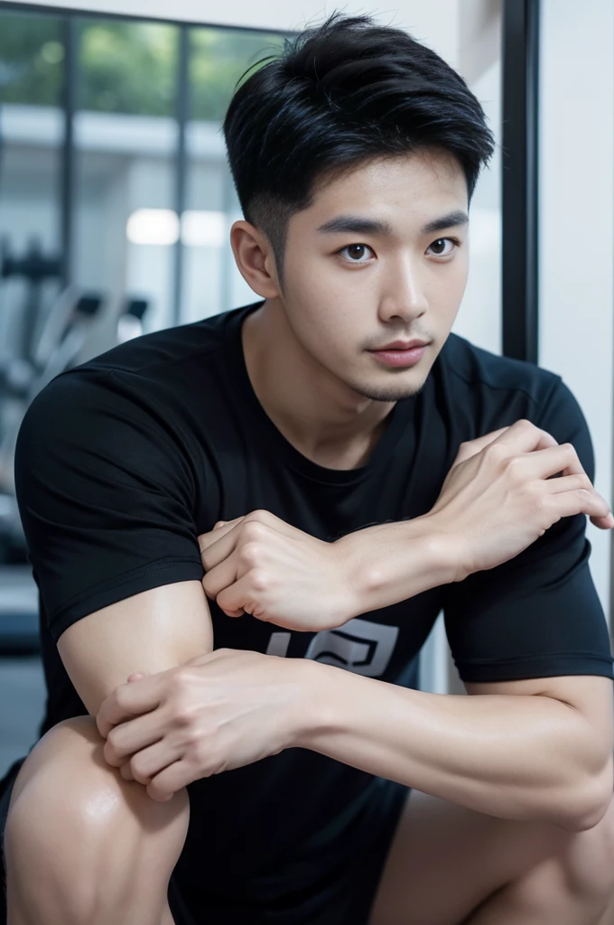 Korean man, Inspiration from Peng Yuyan, 30 years old, 236 years old - SeaArt AI