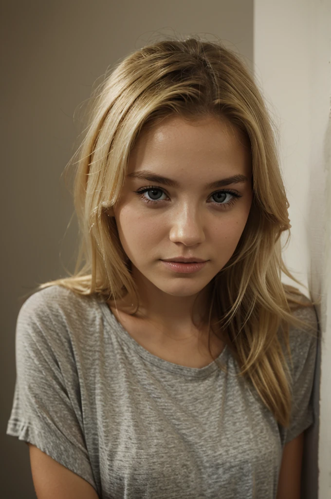 Girl blonde hair - SeaArt AI