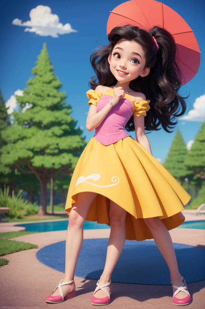 Create a drawing for me Disney style The name would be Fun at camp ...