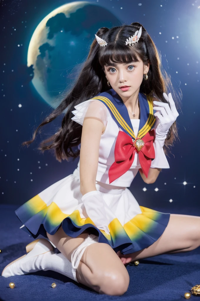 Masterpiece, Highest quality, (1 Girl), Super Sailor Moon, Cowboy Lens - SeaArt AI