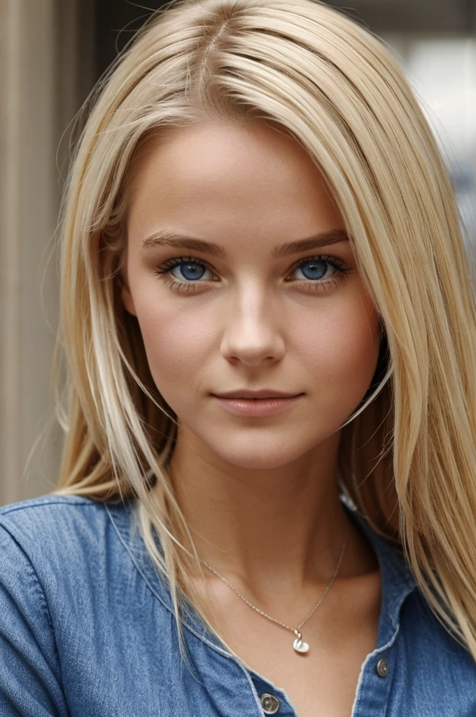 Une fille francaise blonde très réaliste différent des autres - SeaArt AI