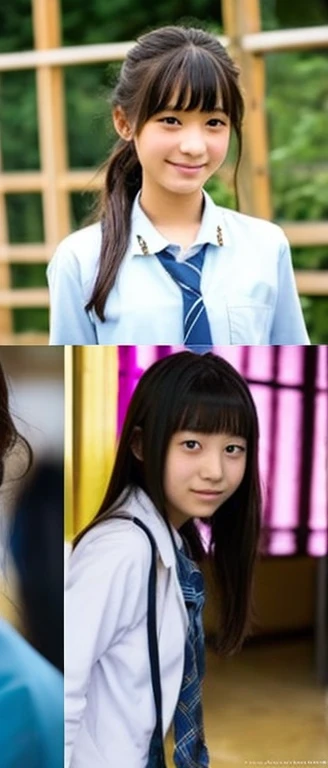 Japanese junior high school girls、Neat、Serious、Honor student - SeaArt AI