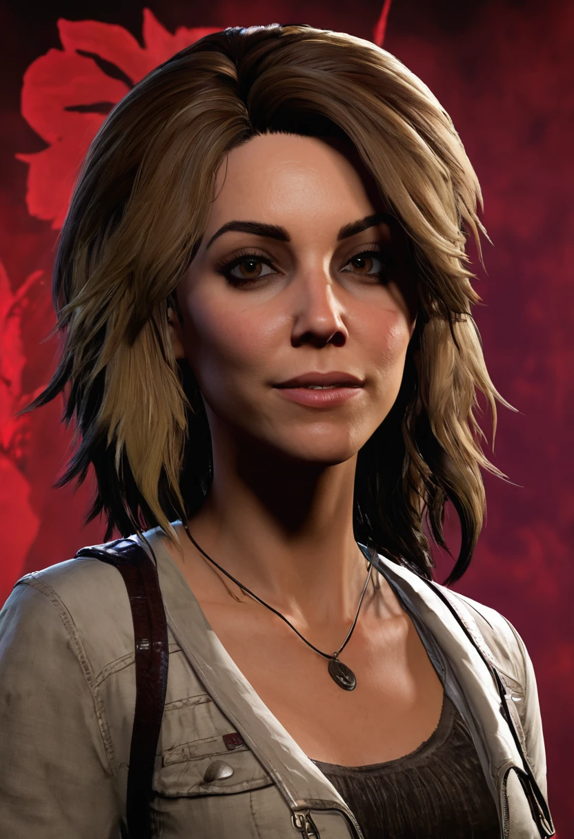 Make me a emote of kate denson from dbd - SeaArt AI