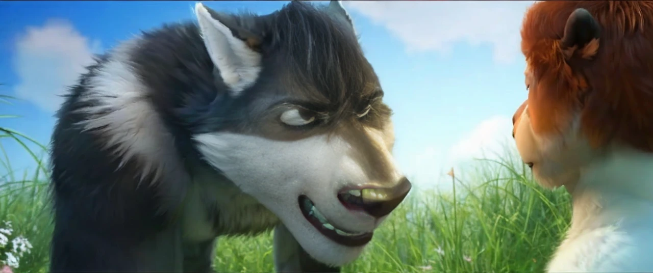 Grey is a wolf who has a well-built body, anthro wolf, male, adult ...