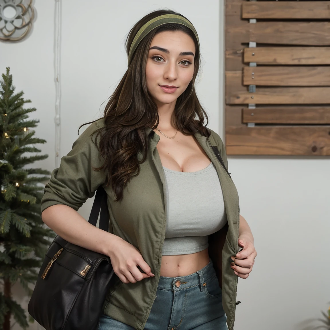 Extremely busty thin and toned brunette photographer, college girl ...