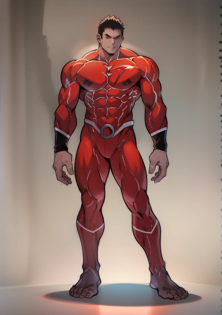 Generate an artistic anime-style image of a mouthless monster character ...