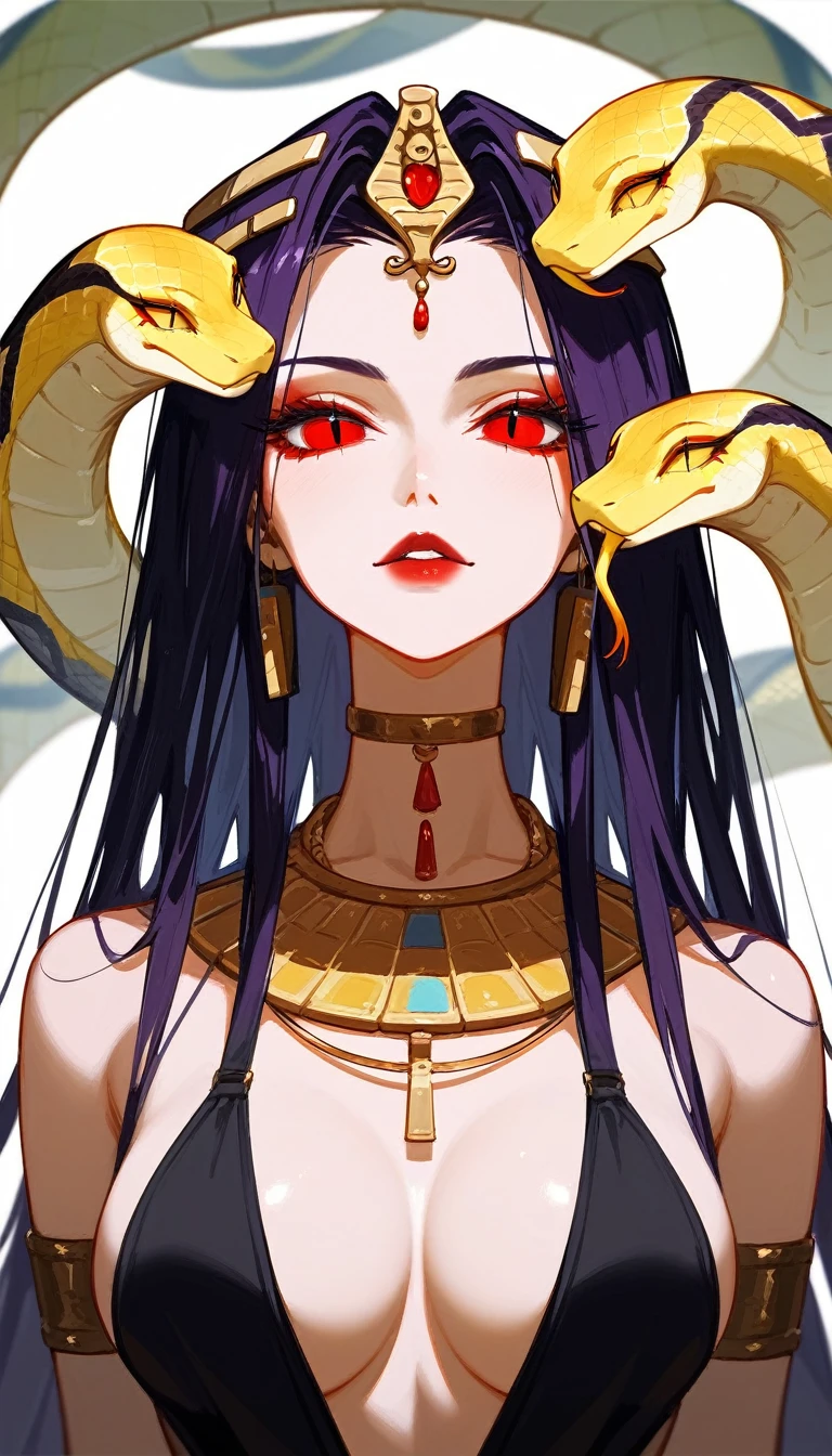 (Fraction_9,Fraction_8_Direction_7_up),1 Woman,（（（bust））），Medusa - SeaArt AI