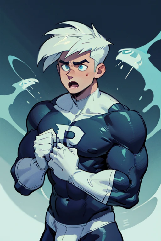 (Masterpiece) (Hyper muscular) (3 boys) Danny Phantom, Dash Baxter ...