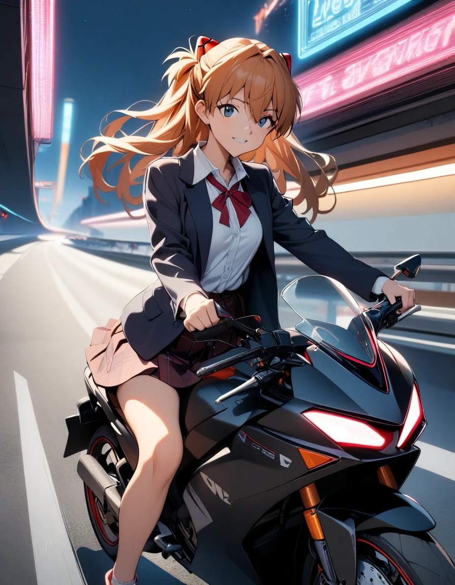 1girl, souryuu asuka langley, neon genesis evangelion, perfect body ...