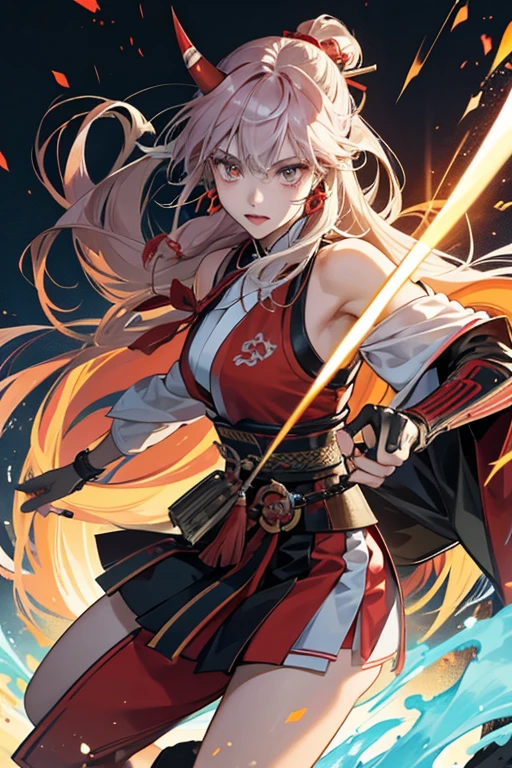 As Ikari Gozen, Tomoe had an appearance reminiscent of a classical ...