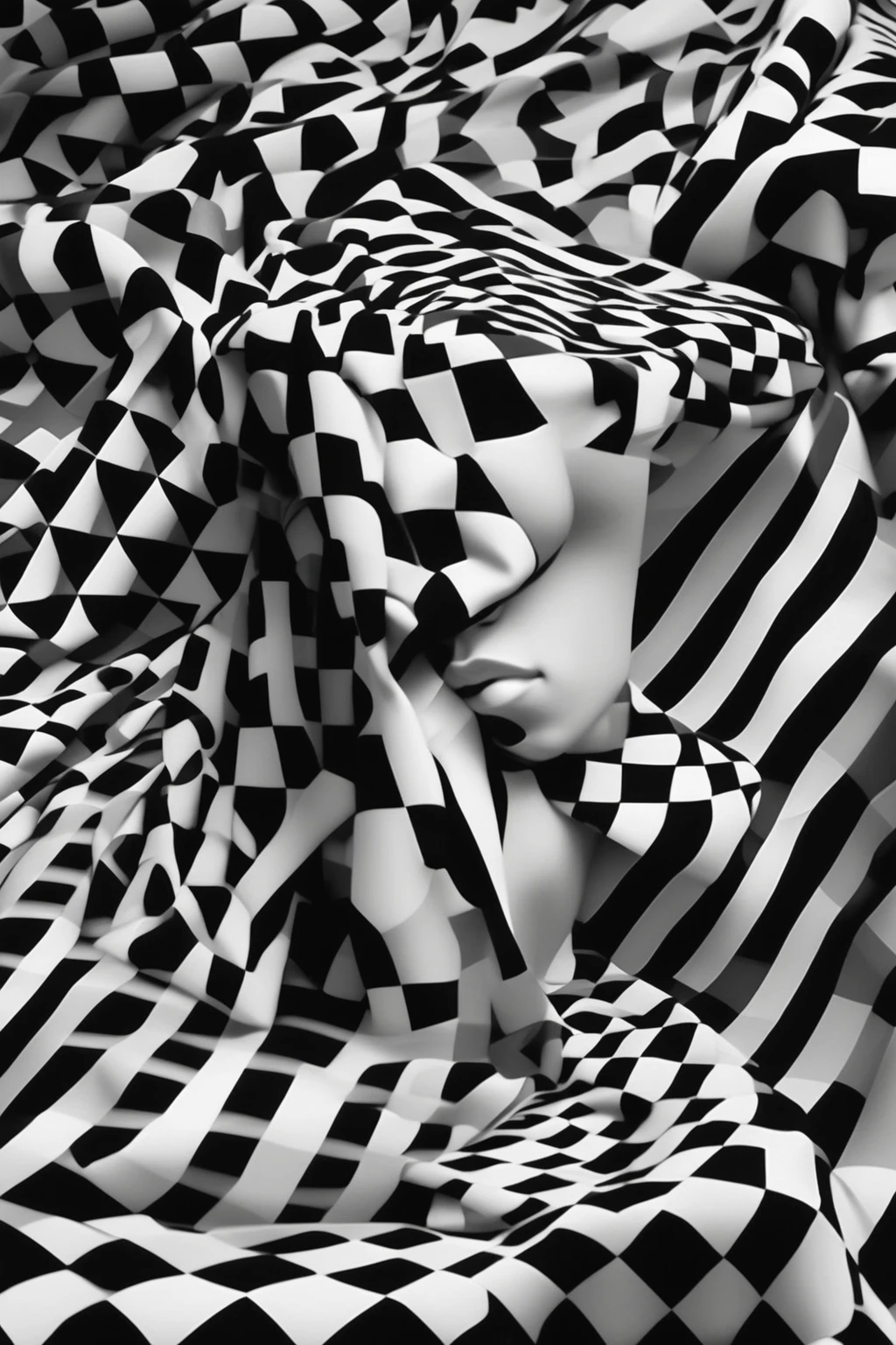 Op Art - Step into the world of Op Art Fashion, where brocade and ...