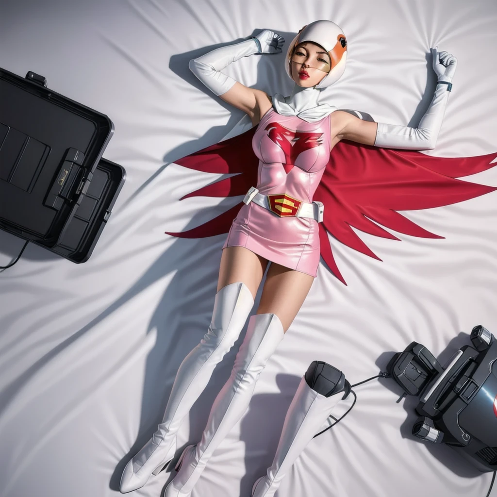 ANI_CLASSIC_jun_gatchaman_ownwaifu,1girl, 15 years old, good anatomy - SeaArt AI