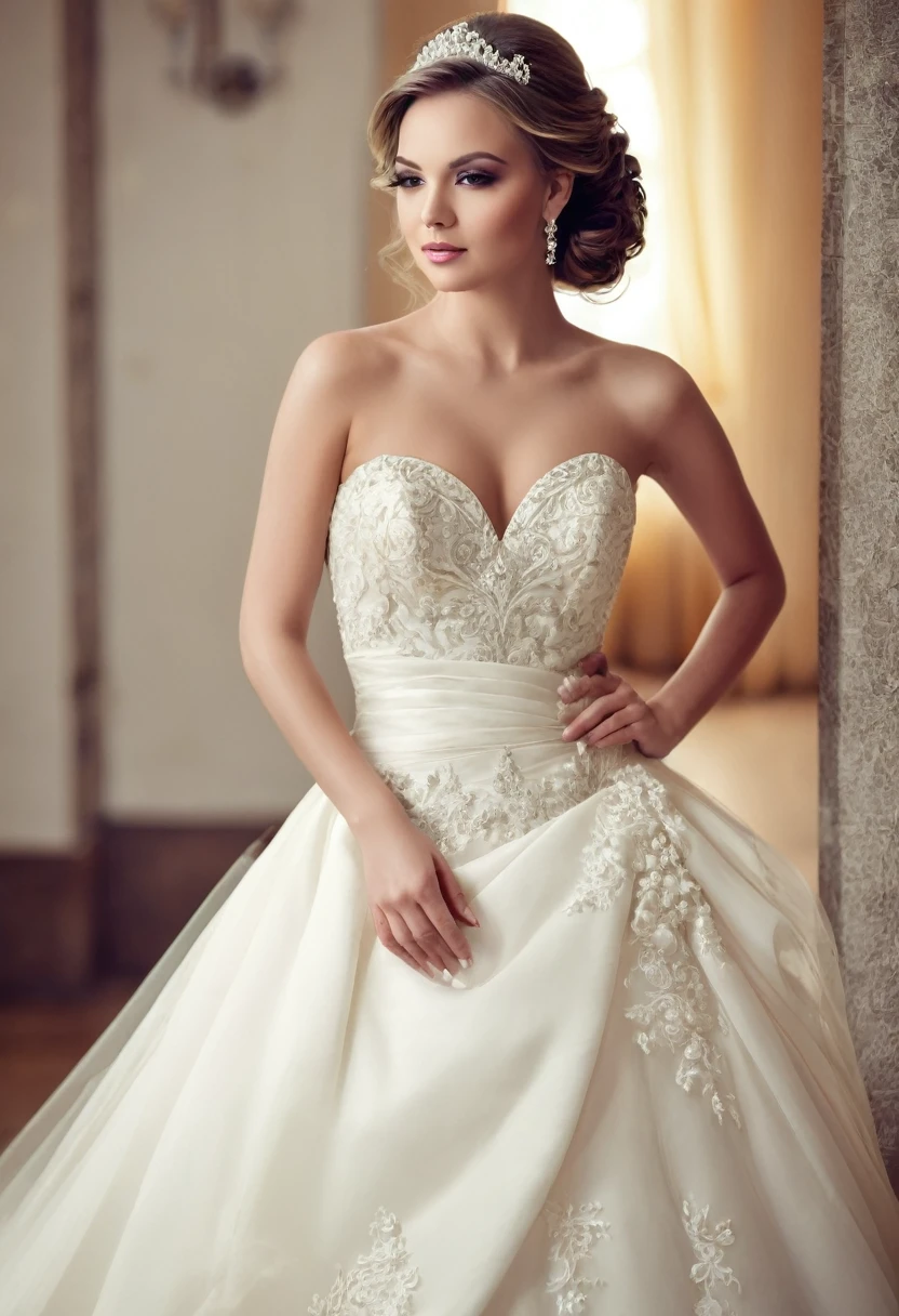 Beautiful woman, beautiful bride dresses, beautiful style, beautiful ...