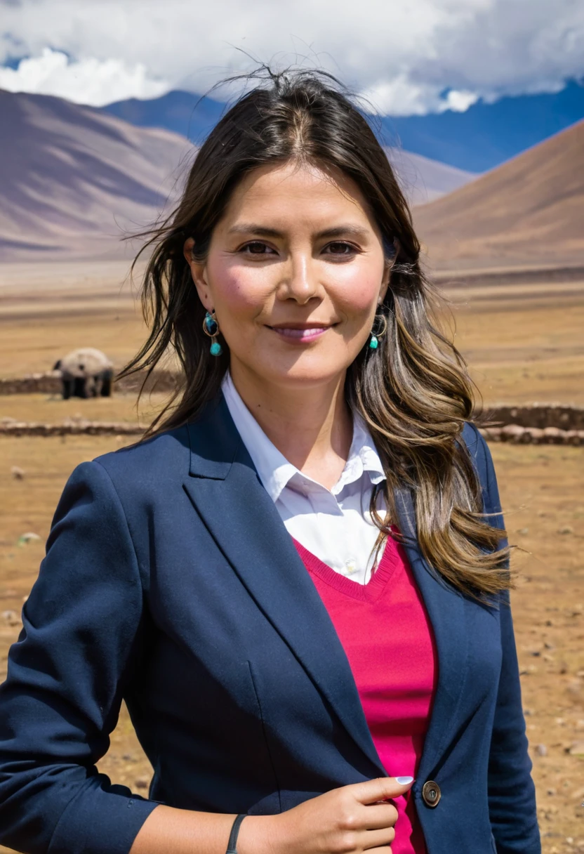 Anabel Angus Unitel Bolivia - SeaArt AI
