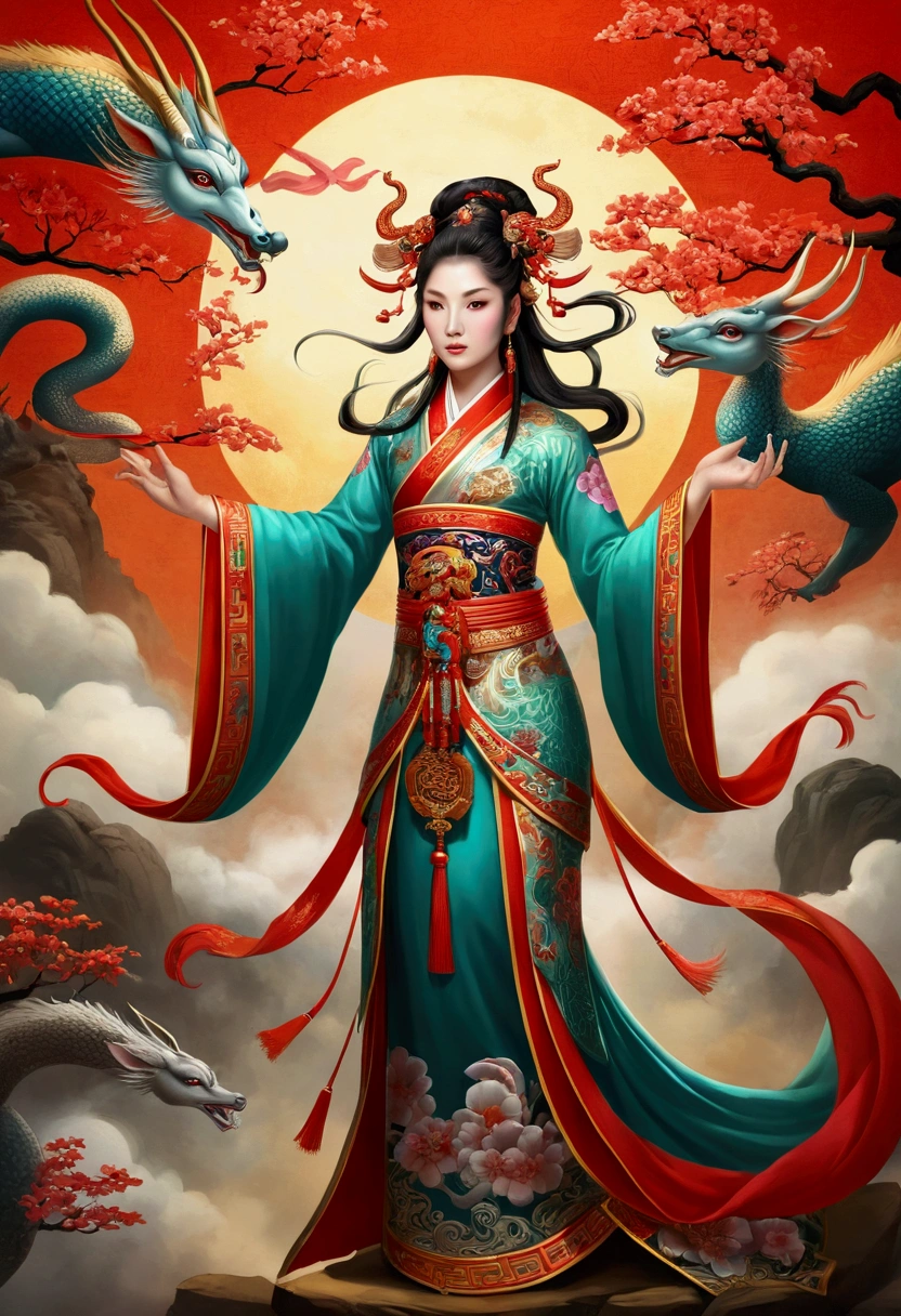 Mythological Creatures，（（Kunpeng in Chinese Mythology）），Chinese ...