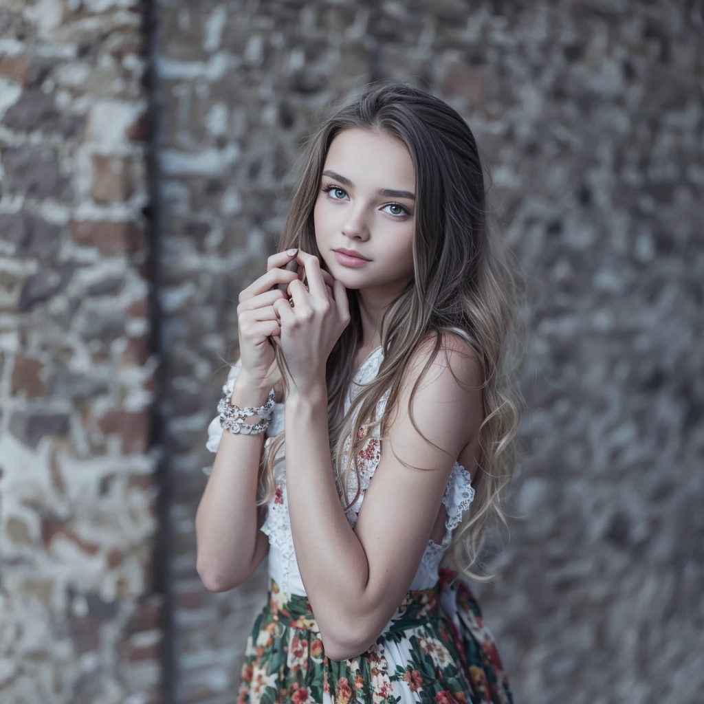 Olesya Kharitonova, 15 years old - SeaArt AI