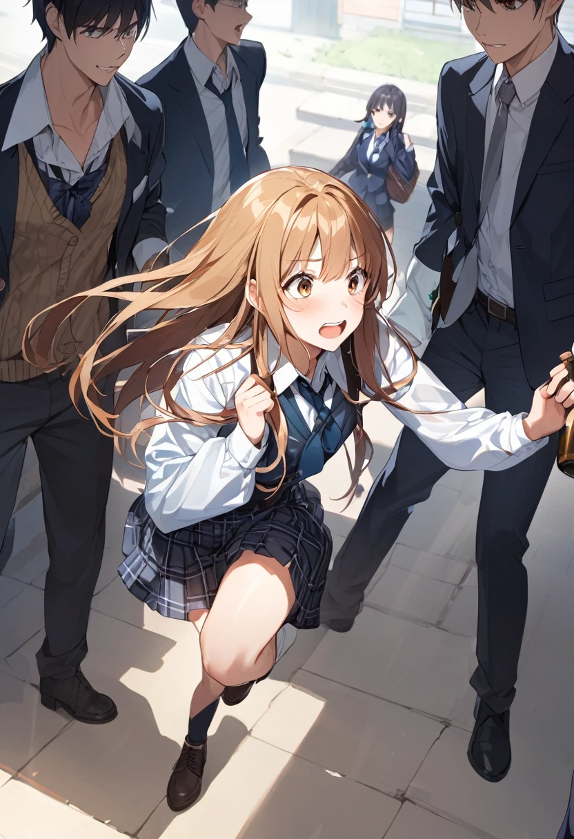 High school girl kidnapping - SeaArt AI