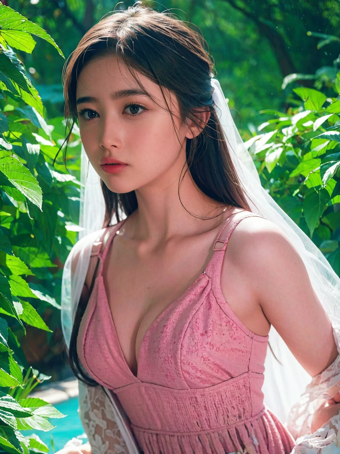 1girl, woman, masterpiece, best quality, highest quality, cinematic lighting - SeaArt AI