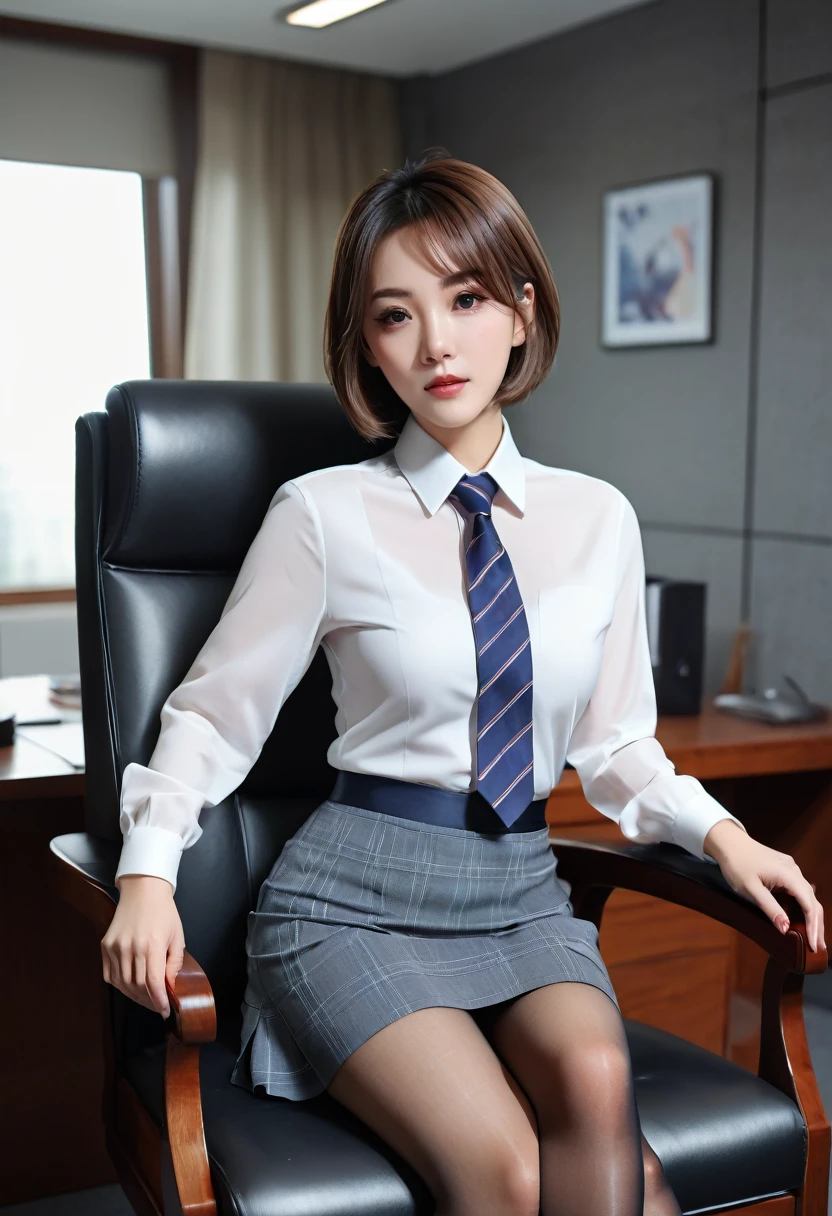 Face is :9,666349256], (Elite secretary of the upper class in light ...