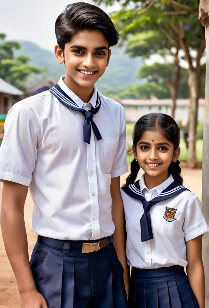 A heartwarming moment between an Indian 20 year old brother and sister ...