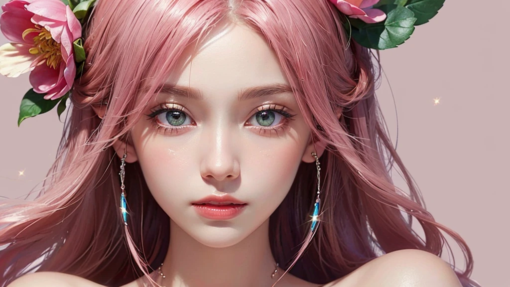 One girl, alone, flower畑, flower, (Official Art, unity 8k wallpaper ...