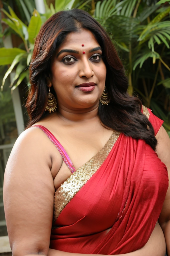 Sexy fat plus size indian bhabhi, 60 years old Woman, big Indian mommy - SeaArt AI