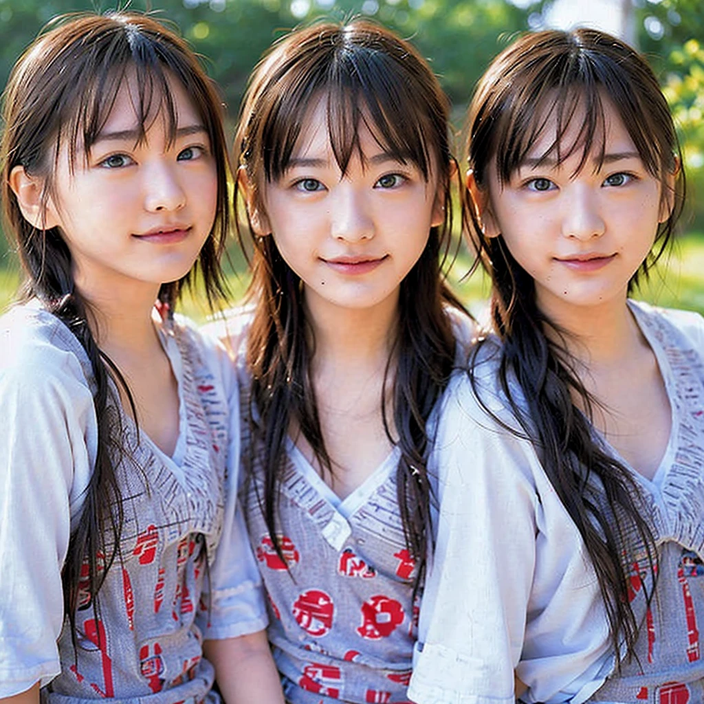 Identical twin sisters kissing、18-year-old,The exact same face - SeaArt AI