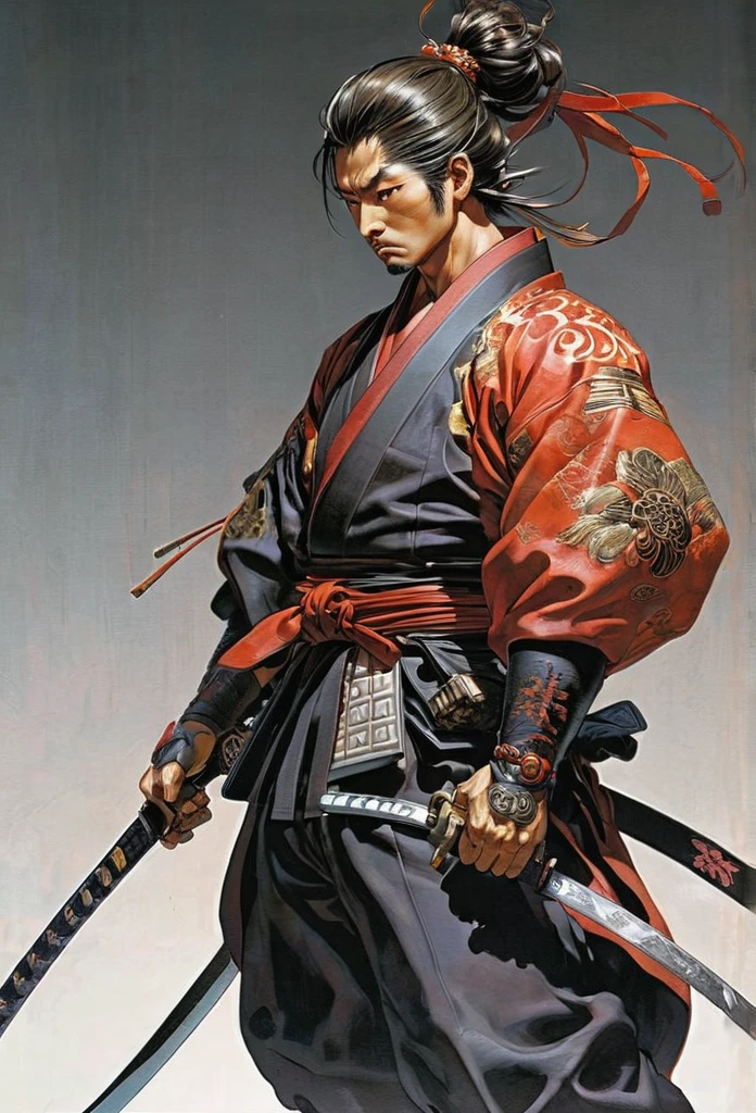 Samurai by Masamune Shirow and Takeshi Obata, best quality, masterpiece ...