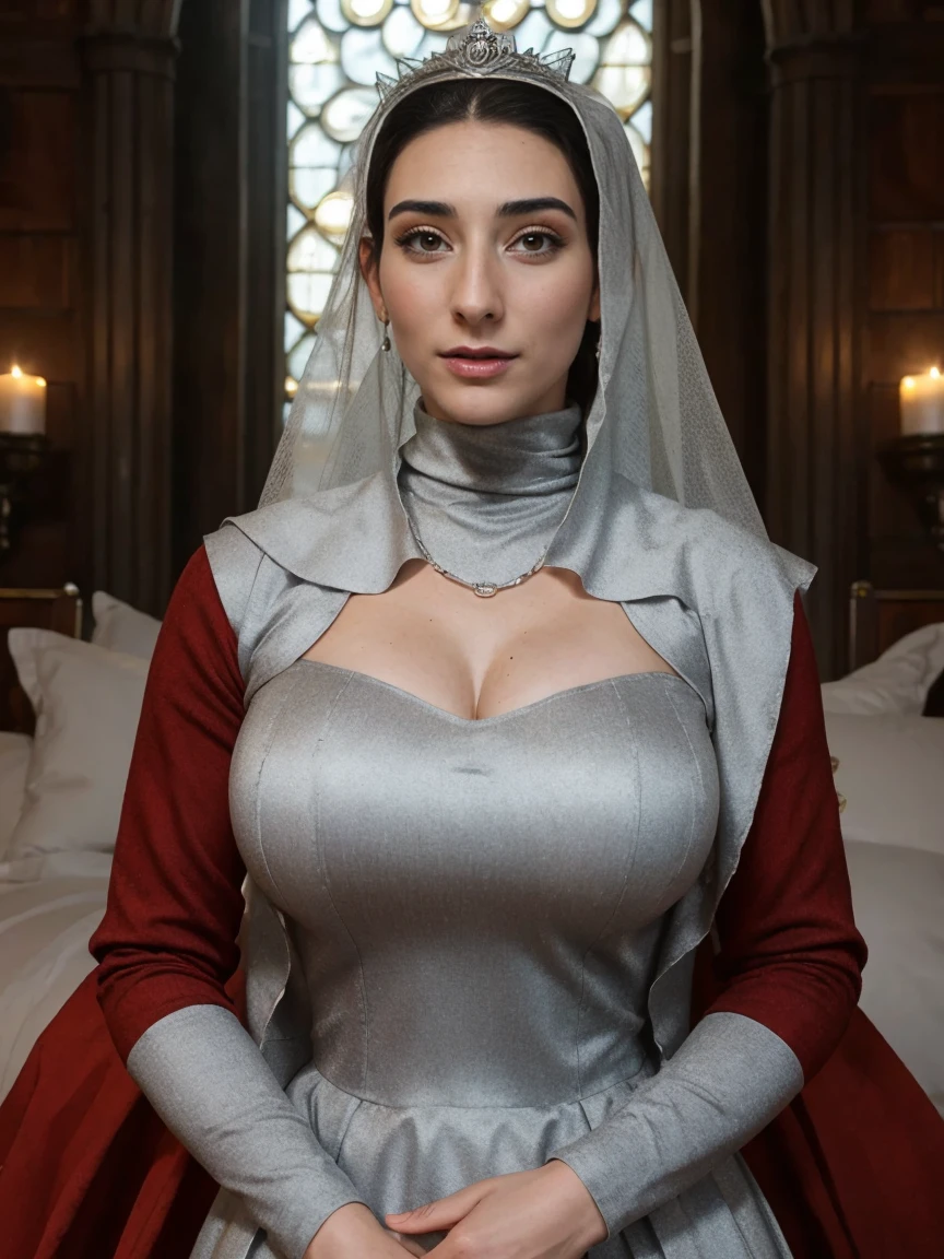 Beautiful and regal, imperious and aloof, busty athletic (thin - SeaArt AI