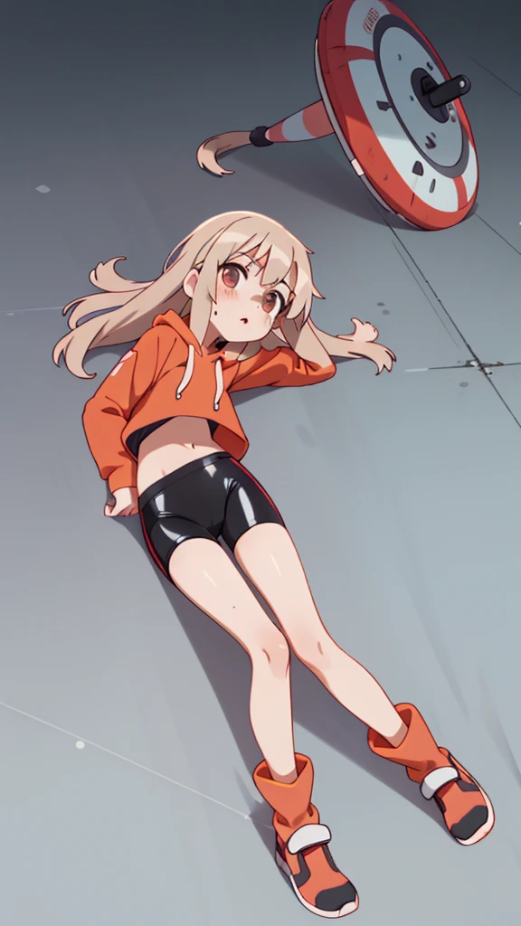 Masterpiece,Highest quality,One girl,long hair,reflective latex black bike short - SeaArt AI