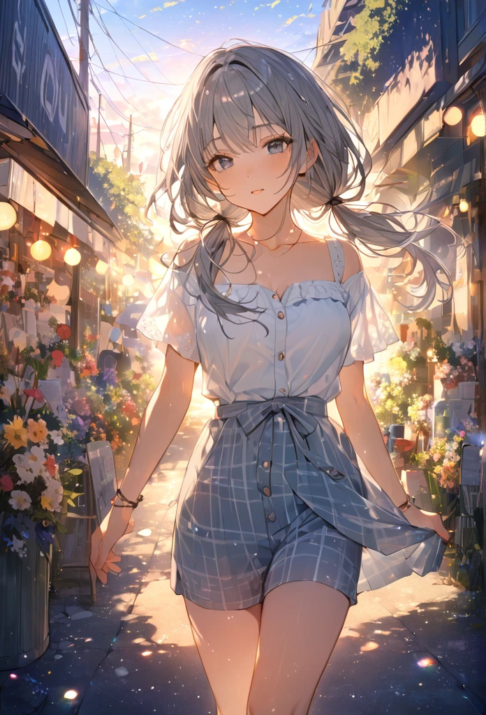 Highest quality masterpiece High resolution Masterpiece Gray Eyes Low ...