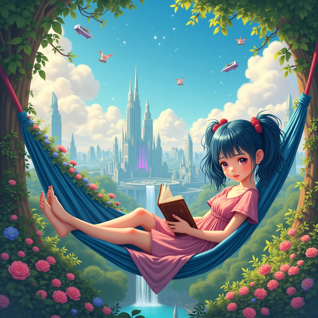 A futuristic city on a distant star-filled landscape, decopunk architecture - SeaArt AI